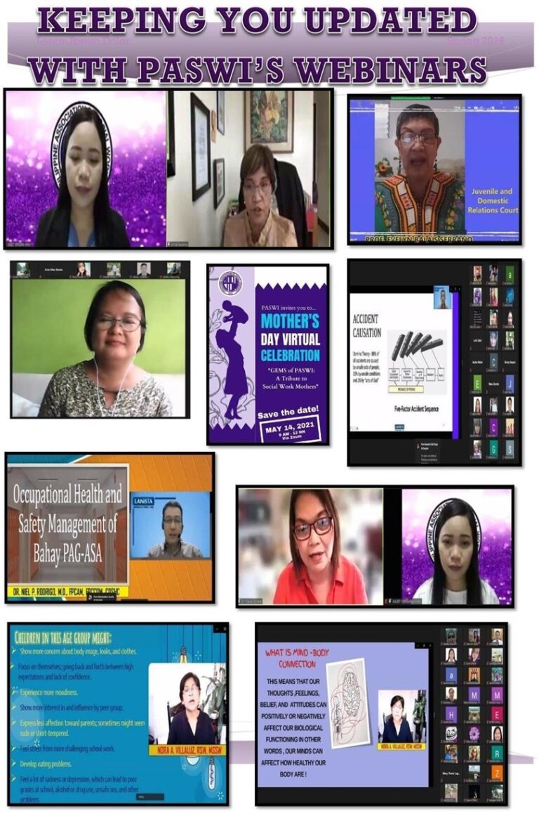 Journals & Newsletter - Philippine Association of Social Workers, Inc.