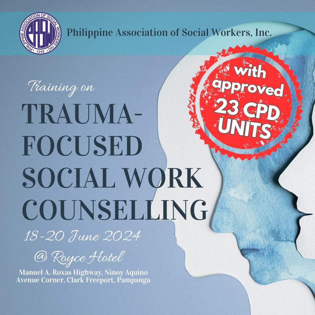 Training on, ” Trauma-Focused Social Work Counselling” with 23 Approved ...