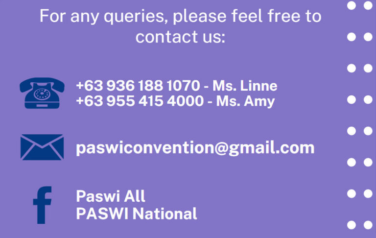 Philippine Association of Social Workers, Inc. 76th National Convention ...
